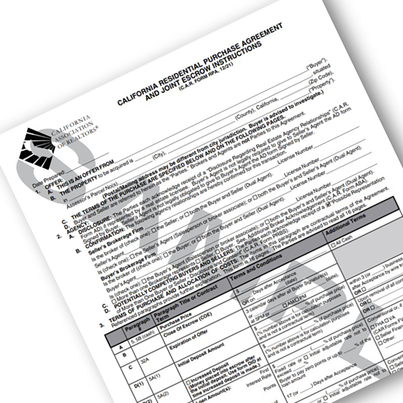 Your Guide to the California RPA and Related Forms - ONLINE ANYTIME – C ...